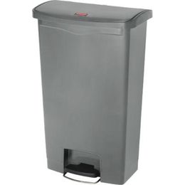 Rubbermaid Tretabfalleimer Slim Jim&reg;, Kunststoff, Fassungsverm&ouml;gen 68 Liter, grau