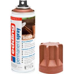 Edding Spray 5200, 200 ml, Premium-Acryllack matt, Spr&uuml;hbreite ca. 50-60 mm, rosteffect matt