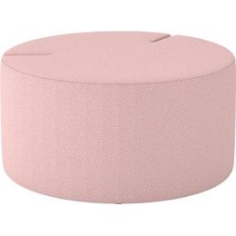 Nowy Styl NowyStyl Sitzpouf Tri.Ply M, modular, Blazer-Stoff, &oslash; 85 cm, rosa