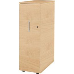 Sch&auml;fer Shop Sch&auml;fer Shop Genius Hochcontainer TETRIS WOOD, 3 Sch&uuml;be + 1 Utensilienauszug, B 424 x T 803 x H 1296 mm, Ahorn