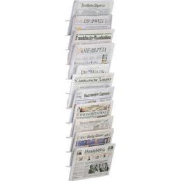 Zeitschriftenhalter, 400x1400, 11 F&auml;cher