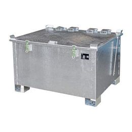 Lithium-Ionen-Lagerbeh&auml;lter LIL 280, Stahlblech, abschlie&szlig;barer Deckel, 3-fach stapelbar, B 1200 x T 1000 mm