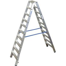 Krause Alu-Stufendoppelleiter, 20 Stufen