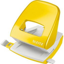 Leitz&reg; B&uuml;rolocher NeXXt Series 5008, Metall, gelb
