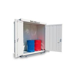 SAFE Tank STI 300, isoliert, 2100 x 1140 mm, f&uuml;r aktive/passive Lagerung entz&uuml;ndbarer Stoffe