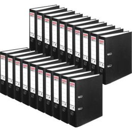Herlitz Ordner maX.file protect, DIN A4, R&uuml;ckenbreite 80 mm, 20 St&uuml;ck, schwarz