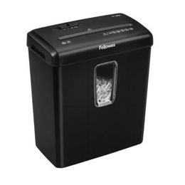 Aktenvernichter Fellowes&reg; Powershred P-30C, Partikelschnitt 4 x 34 mm, P-4, 15 l, 6 Blatt Schnittleistung, schwarz