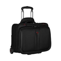 Rolltasche Wenger Patriot, 25 l, f&uuml;r Laptops bis 15,6", Laptopfach, Organizer, Trolleybefestigung, L 310 x B 430 x H 410 mm, Polyester, schwarz