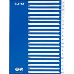 Leitz&reg; PP-Register mit blauem Deckblatt, Buchstaben A-Z