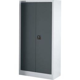 Sch&auml;fer Shop Sch&auml;fer Shop Select Materialschrank MSI 16408i , B 800 x T 400 x H 1585 mm, 3 B&ouml;den, Stahl, Wei&szlig;alu/anthrazitgrau