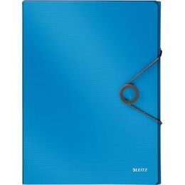 Leitz Dokumentenmappe Solid, DIN A4, aus PP, hellblau