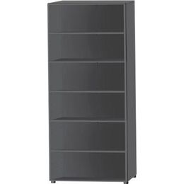 Sch&auml;fer Shop Sch&auml;fer Shop Select Regal, B 800 x T 420 x H 2240 mm, 6 OH & 5 Fachb&ouml;den, graphit