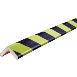 Knuffi&reg; Eckschutzprofile Typ H, 5-m-Rolle, gelb/schwarz, tagesfluoreszierend