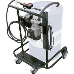 Mobile Schmierstoff-Kompaktanlage CEMO Viscotroll 200/2, mit Literz&auml;hler K400, 9 l/min