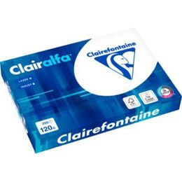 Kopierpapier Clairefontaine Clairalfa, DIN A4, 120 g/m&sup2;, hochwei&szlig;, 250 Blatt