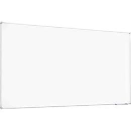 Whiteboard 2000 Maulpro, wei&szlig; kunststoffbeschichtet, Rahmen alusilber, 1200 x 2400 mm