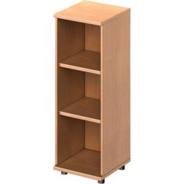 Sch&auml;fer Shop Sch&auml;fer Shop Genius Regal TETRIS WOOD, 3 OH, H&ouml;he inkl. Gleiter, B 400 mm, Buche-Dekor