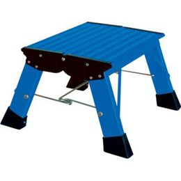 Krause Klapptritt Treppy, 1 Stufe, blau