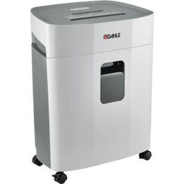 Aktenvernichter Dahle PaperSAFE&reg; 240, Partikelschnitt 4 x 12 mm, P-4, 25 l, 1-10 Blatt Schnittleistung, mit Rollen, grau