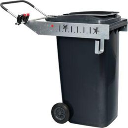 Flora M&uuml;lltonnenrahmen Carrier Pick Up, Handgriff u. Werkzeughalterung, 240 L Tonnen