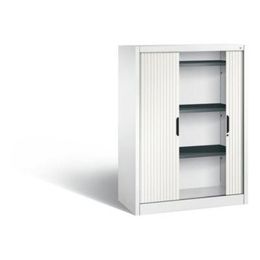 C + P Rollladenschrank Omnispace, 3 OH, abschlie&szlig;bar, B 1000 x T 420 x H 1345 mm, Stahl/Kunststoff, verkehrswei&szlig;