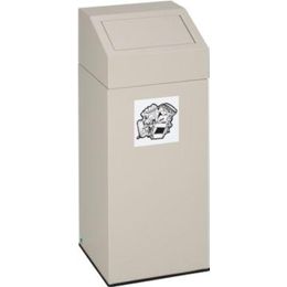 Var Wertstoffsammler, Inhalt 45 Liter, grau