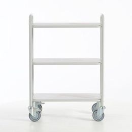 ROLLCART B&uuml;rowagen ohne Trenngitter, 710 x 290 mm