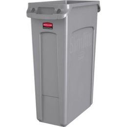 Rubbermaid Slim Jim&reg; Abfallbeh&auml;lter, 87 Liter, grau