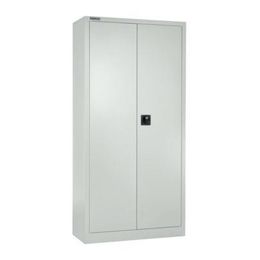 Sch&auml;fer Shop Sch&auml;fer Shop Select Fl&uuml;gelt&uuml;renschrank MS iCONOMY, Stahl, 5 Ordnerh&ouml;hen, B 800 x T 400 x H 1935 mm, lichtgrau