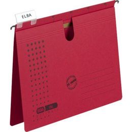 Elba chic&reg; ULTIMATE, H&auml;ngehefter, DIN A4, rot, 25 St&uuml;ck