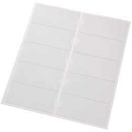 EICHNER Transparenttasche, selbstklebend, Ordnerr&uuml;cken breit, 100 Stk.