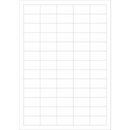 Sch&auml;fer Shop Sch&auml;fer Shop Select Universal-Etiketten, 38 x 21,2 mm, Permanentkleber, 6500 St&uuml;ck