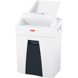 Aktenvernichter HSM SECURIO AF100, Sicherheitsstufe 4, Partikelschnitt 4 x 25 mm, 8 Blatt, Autofeed, wei&szlig;