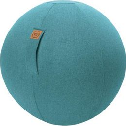 Sitzball FELT, Filzimitat 100% Polyester, waschbar, rei&szlig;fest, Trageschlaufe, aquarius