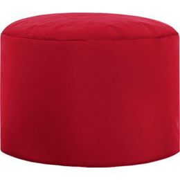 Hocker DotCom scuba&reg;, f&uuml;r Sitzsack Swing, abwaschbar, Innenseite PVC-beschichtet, rot