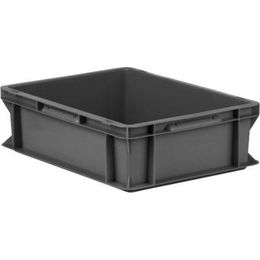 Sch&auml;fer Shop Euro-Ma&szlig;-Beh&auml;lter Serie EF 4120, Inhalt 11,1 l, Unterfassgriff, eisengrau