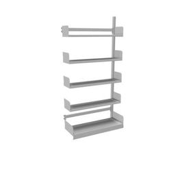 Kerkmann Variabo Freiarmregal, Anbaufeld, einseitig, 250 mm Fachbodentiefe, 1000 x 2000 mm