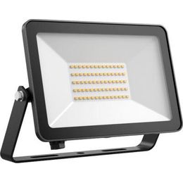 Dotlux LED-Strahler FLOORslim 50 W, 4000 K, IP65, schwarz
