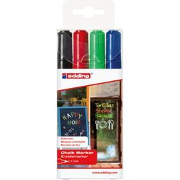 Kreidemarker Edding 4095, 2-3 mm, farbsortiert, 4 St&uuml;ck