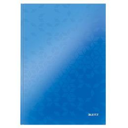 Leitz Notizbuch WOW 4625, DIN A4, liniert, blau