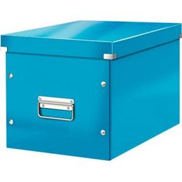 Leitz&reg; Aufbewahrungsbox Click + Store, f&uuml;r ovale/h&ouml;here Gegenst&auml;nde 320 x 310 x 360 mm, blau