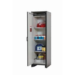 Sicherheitsschrank Typ 30 ASECOS Q-CLASSIC-30, Fl&uuml;gelt&uuml;r, Anschlag links, Front Lichtgrau, B 564 x T 620 x H 1947 mm
