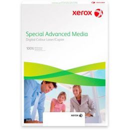 Xerox Visitenkarten, 250g/m&sup2;, vorgestanzt, A4-Format, wei&szlig;, 50 Blatt, 10 Karten/Blatt
