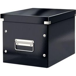 Leitz&reg; Aufbewahrungsbox Click + Store, f&uuml;r ovale/h&ouml;here Gegenst&auml;nde 260 x 240 x 260 mm, schwarz