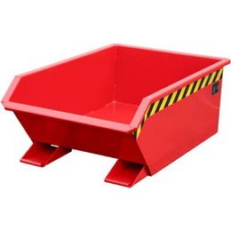 Kippbeh&auml;lter Bauer Mini Typ MGU 270, 350 mm Sch&uuml;ttkantenh&ouml;he, 270l Inhalt, rot