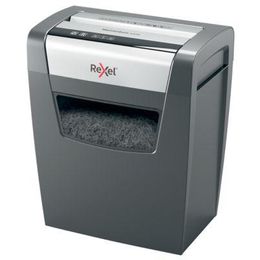 Rexel Momentum X410 Aktenvernichter P4, Partikelschnitt 4 x 28 mm, 23 l, 10 Blatt Schnittleistung, Anti-Papierstau-Technologie, schwarz