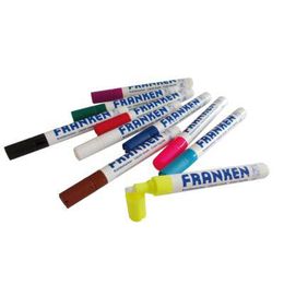 Franken Kreidemarker Set ZKM96, 10 St&uuml;ck, farblich sortiert, Strichst&auml;rke 2 - 5 mm