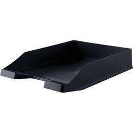 HAN Briefablage KARMA, DIN A4/C4, Kunststoff, stapelbar, stabil, B 255 x T 348 x H 65 mm, schwarz
