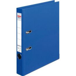 Herlitz Ordner maX.file protect plus, DIN A4, R&uuml;ckenbreite 50 mm, blau