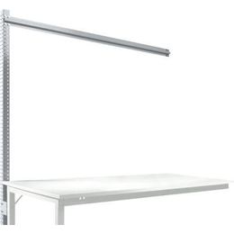 Manuflex Aufbauportal, Ansatzisch SPEZIAL Arbeitstisch-/Werkbanksystem UNIVERSAL/PROFI, 1750 mm, alusilber
